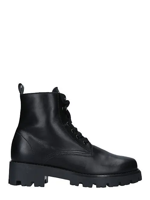 TOM FORD Round-toe Leather Ankle Boots - Black