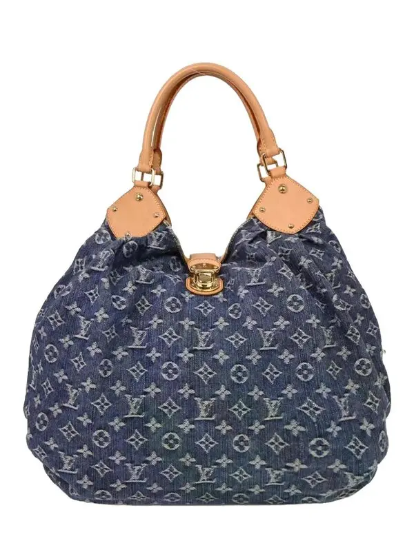 LOUIS VUITTON 2007 Xl Monogram Handbag - Blue