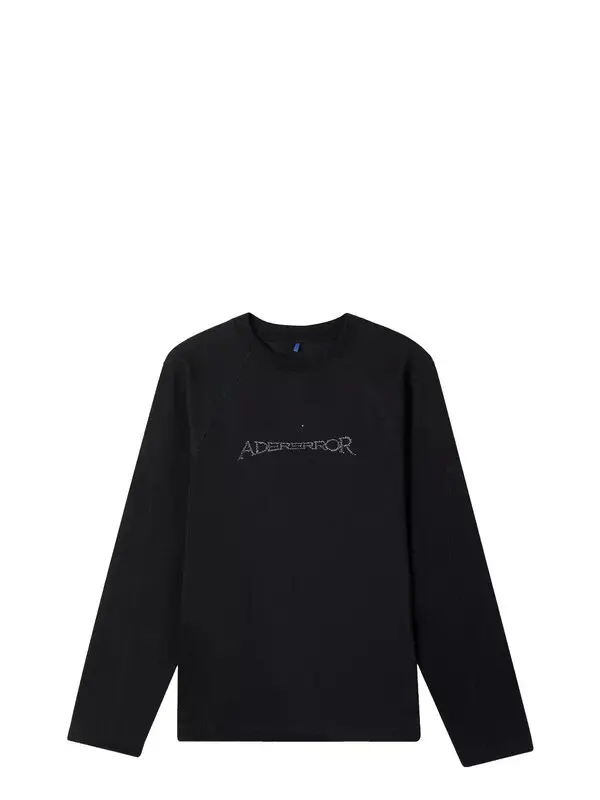 ADER ERROR Logo Long-sleeve Top - Black