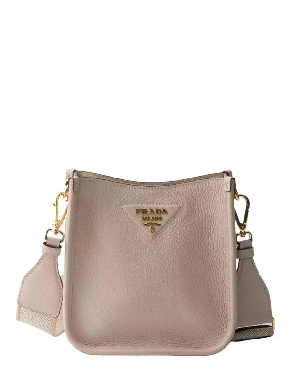 Prada Leather Shoulder Bag - Neutrals