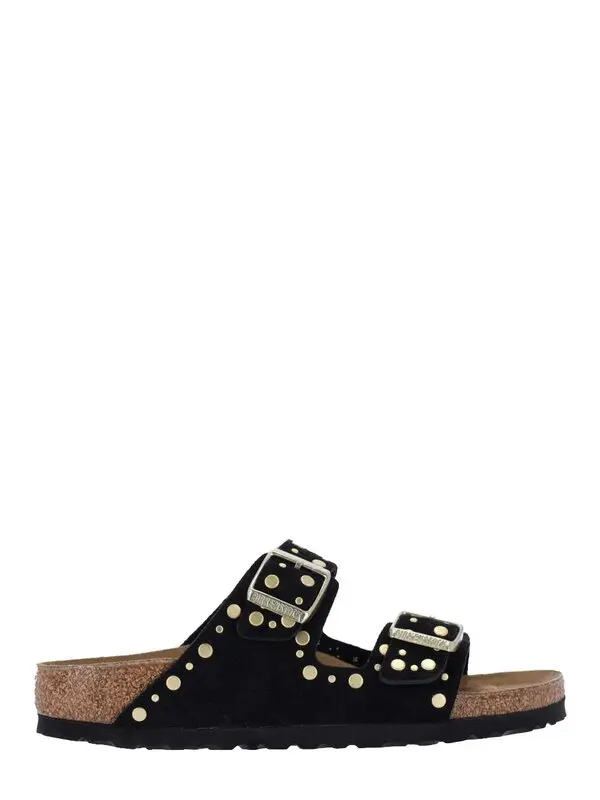 BIRKENSTOCK Arizona Rivet Sandals - Black