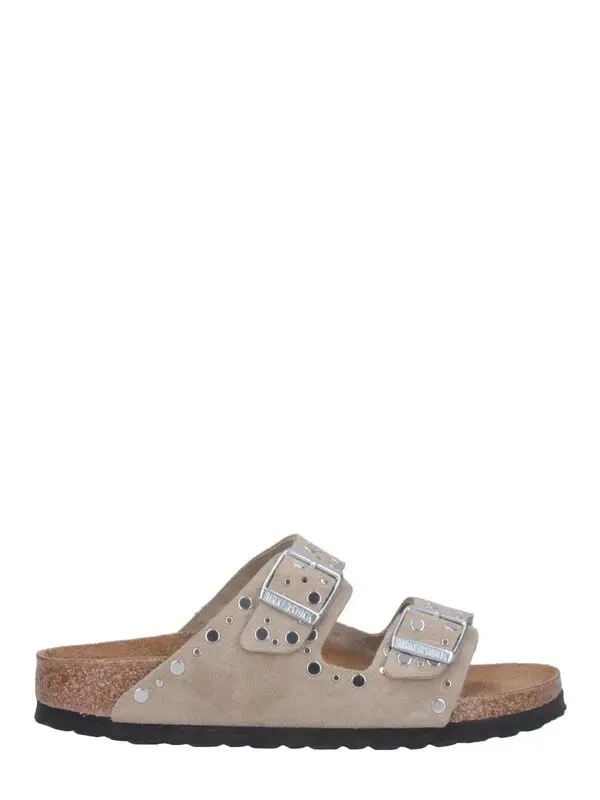 BIRKENSTOCK Arizona Rivet Sandals - Taupe