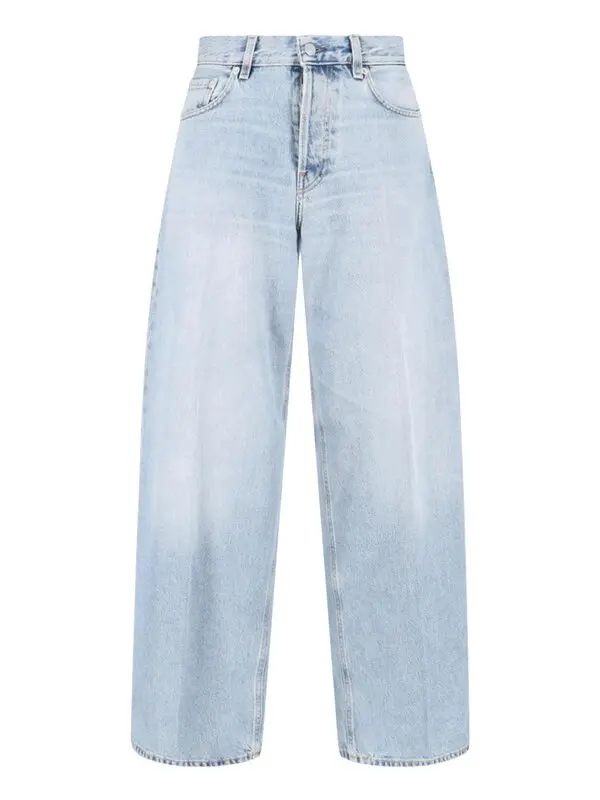 HAIKURE Bethany Wide-leg Jeans - Light Blue