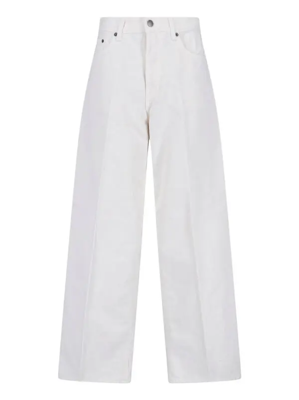 HAIKURE Bethany Bull 44 Loose Jeans - White