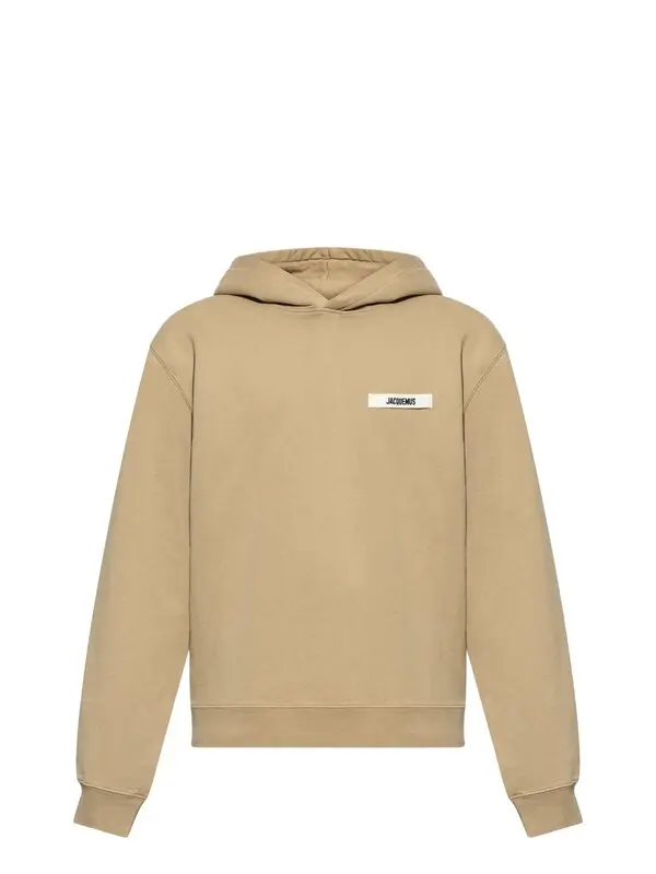 Jacquemus Relaxed Fit Hoodie - Beige