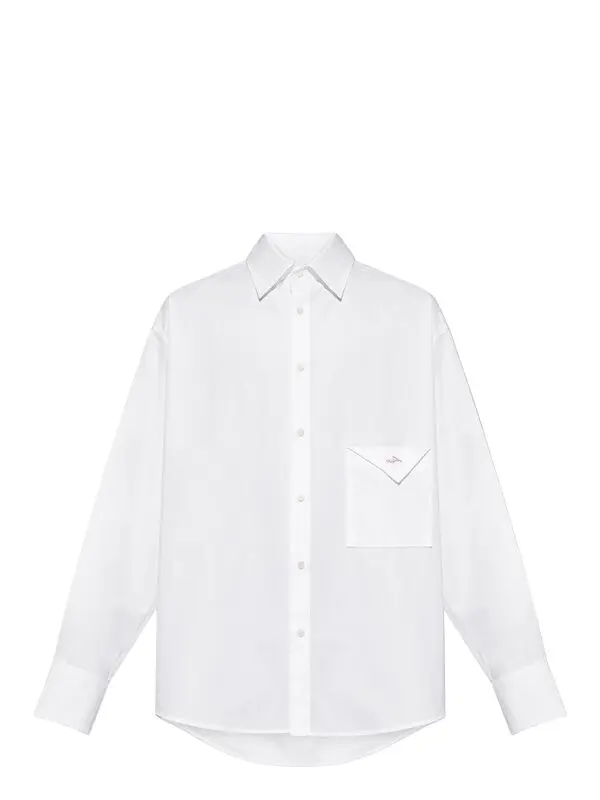 Jacquemus Shirt With Pocket - White