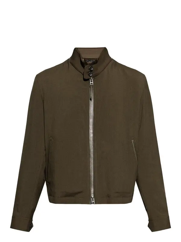 TOM FORD Wool Blend Jacket - Green