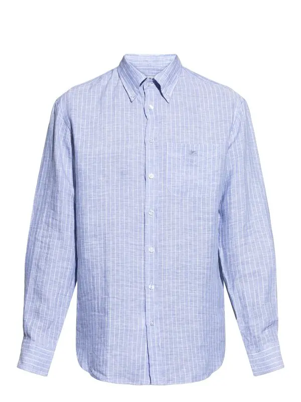 Etro Shirt With Pocket - Light Blue