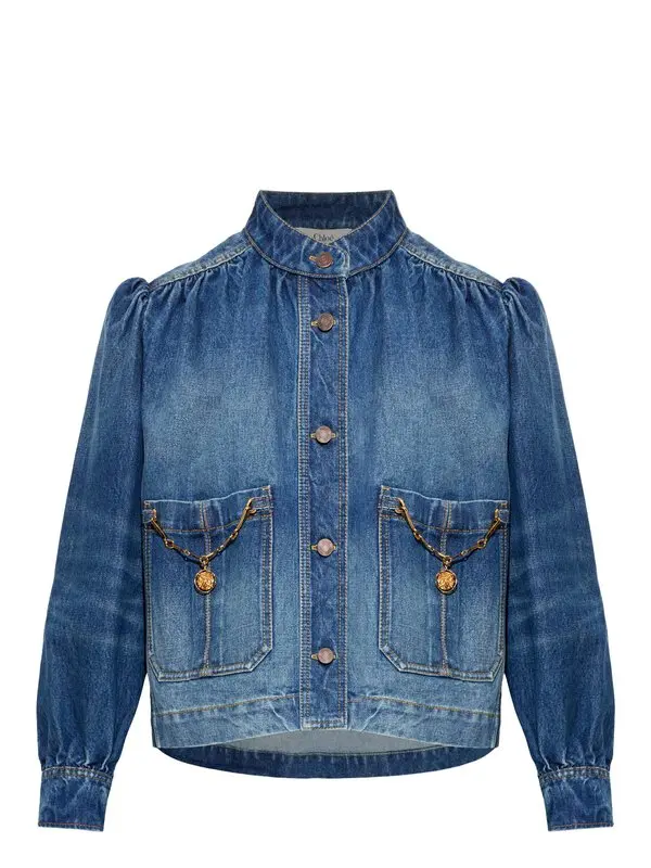 Chloé Denim Jacket - Blue