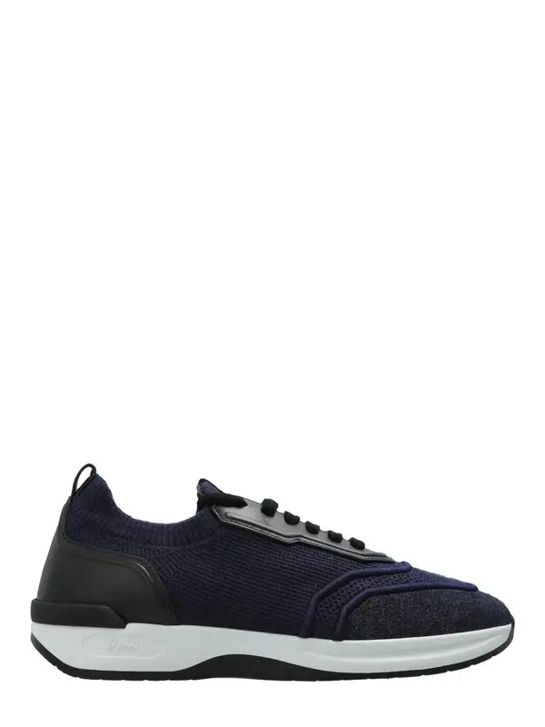 Brioni Low-top Sneakers - Navy Blue