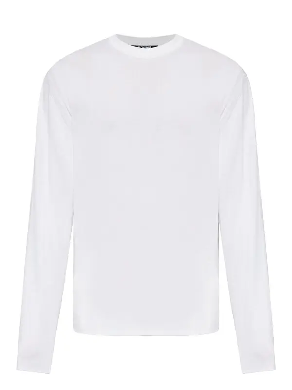 Jacquemus Embroidered Logo Sweater - Cream