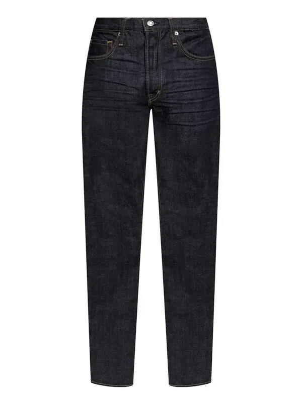 TOM FORD Jeans With Slim Legs - Navy Blue