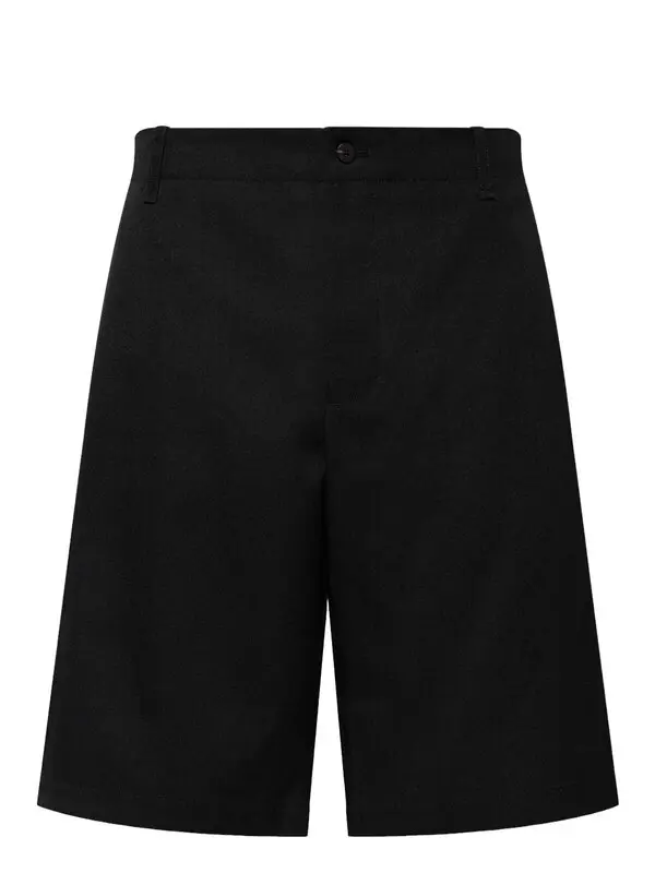 Jacquemus Wool Tailored Shorts - Black
