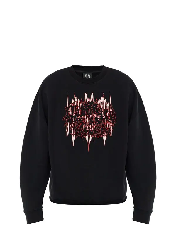 44 LABEL GROUP Logo Sweatshirt - Black