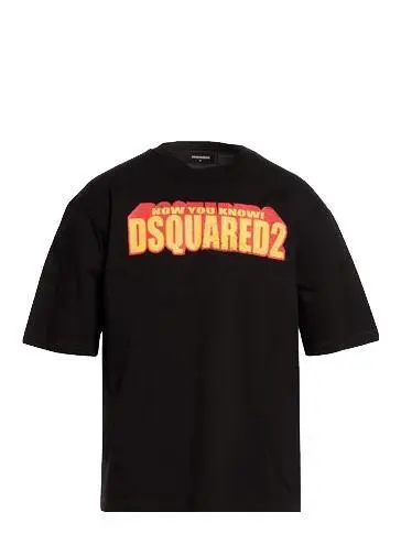 Dsquared2 T-shirt Size Cotton - Black
