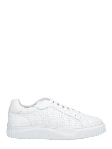 VOILE BLANCHE Lipari Leather Sneakers - White