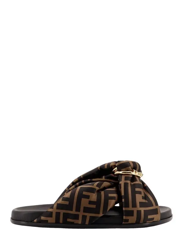 Fendi Slide Feel Satin - Brown