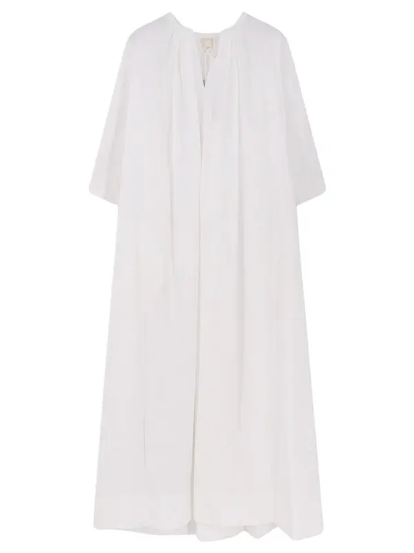 Aspesi Cotton Long Dress - White