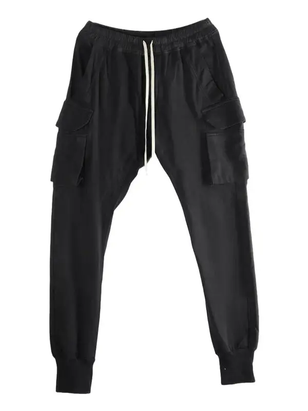 Rick Owens Drawstring-fastening Trousers - Black