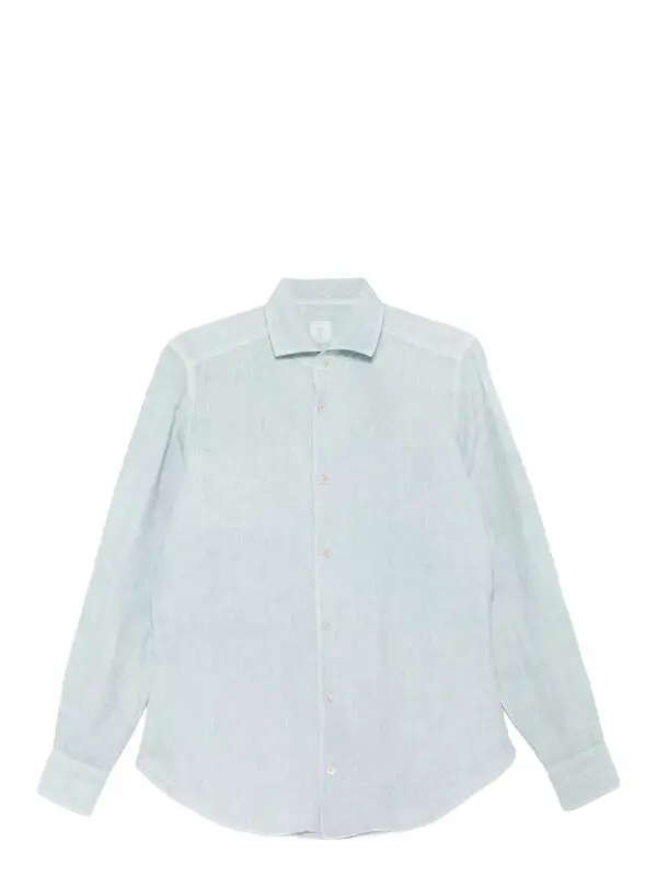 Eleventy Long-sleeve Shirt - Blue