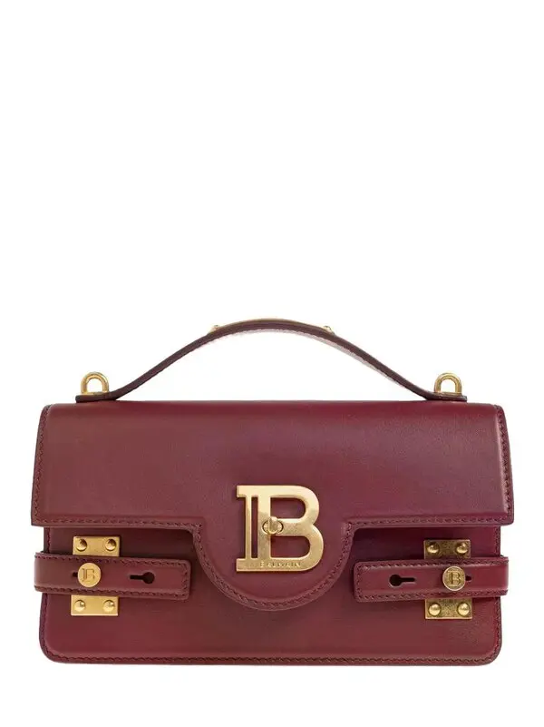 Balmain Logo-detail Shoulder Bag - Brown