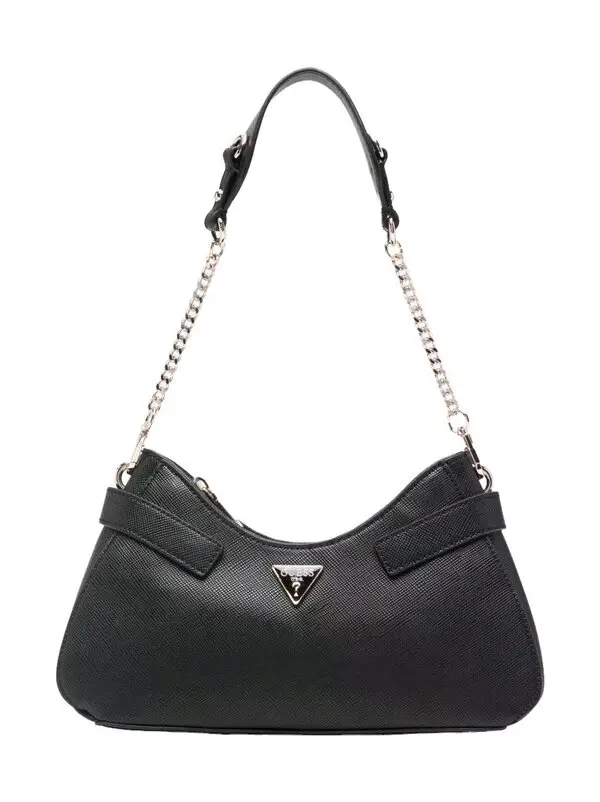 Guess Serenova Chain-strap Shoulder Bag - Black