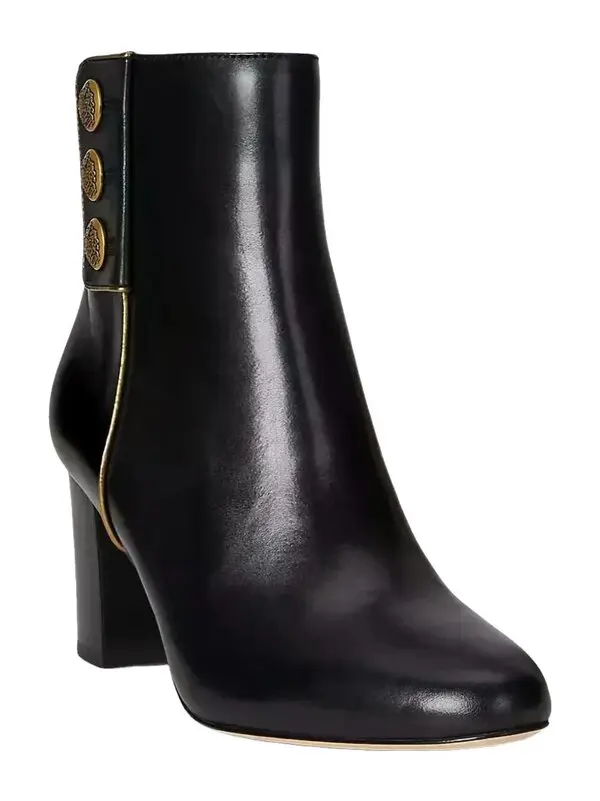Ralph Lauren Button-detail Boots - Black