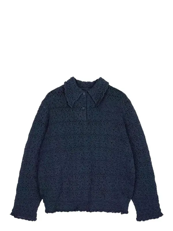 JNBY Jacquard Knit Sweater - Blue