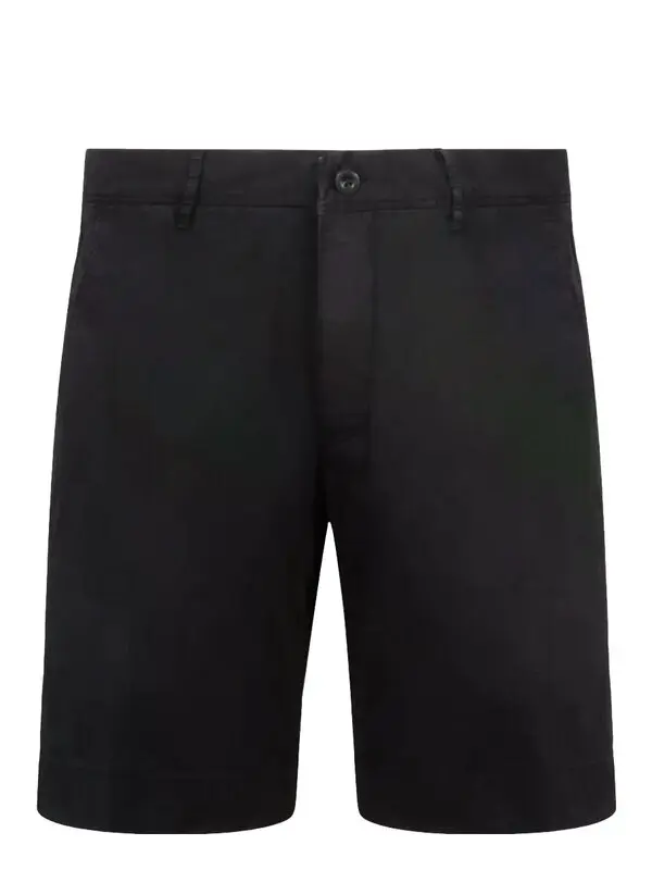 SLOWEAR Belt-loops Shorts - Black