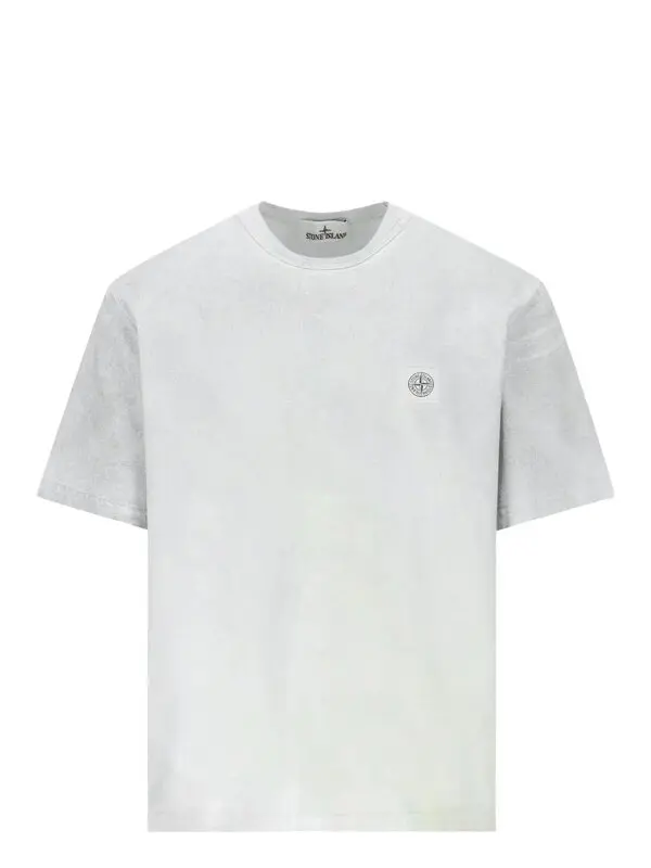 Stone Island Logo-patch T-shirt - Blue
