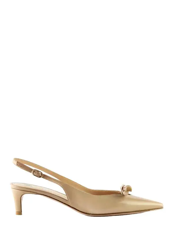 Roberto Festa Senyal Slingback Heeled Pumps - Neutrals