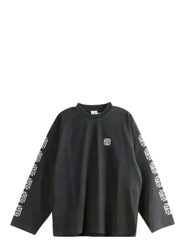 Vetements Long-sleeve T-shirt - Black