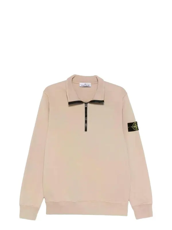 Stone Island Half-zip Sweatshirt - Neutrals