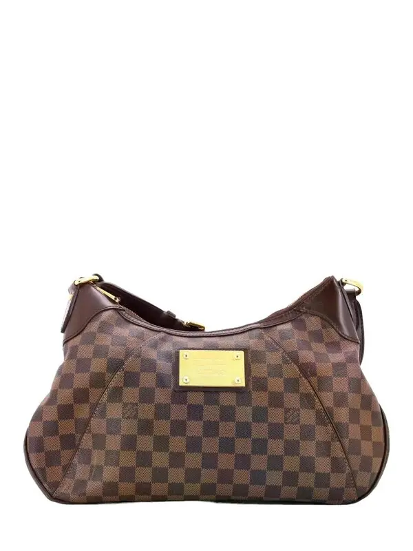 LOUIS VUITTON Thames Handbag Damier Gm Hobo Bag - Brown