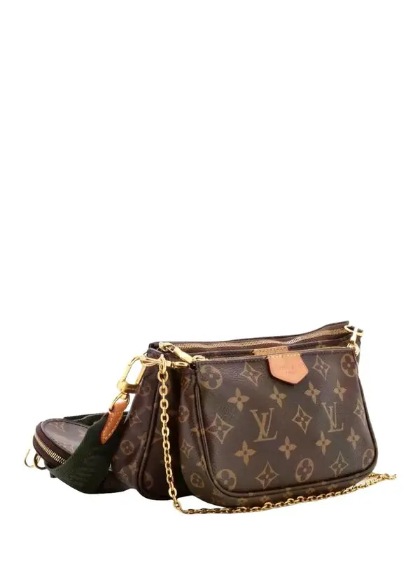 LOUIS VUITTON Multi Pochette Accessoires Monogram Canvas - Brown