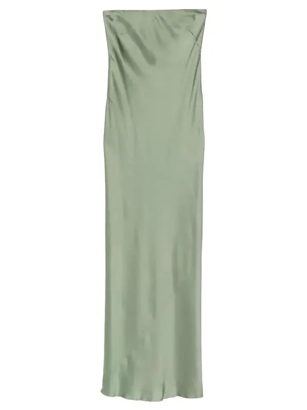 FORTE_FORTE Strapless Maxi Dress - Green