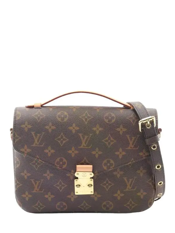 LOUIS VUITTON Monogram Pochette Metis Mm Handbag 2021-2026 - Brown