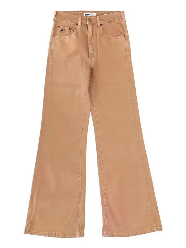 IOIS Mid-rise Wide Leg Jeans - Neutrals
