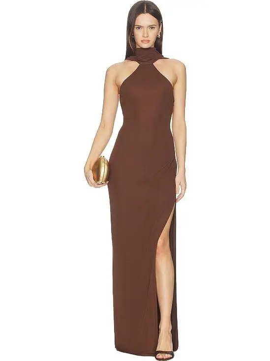 Nbd Renata Gown - Brown