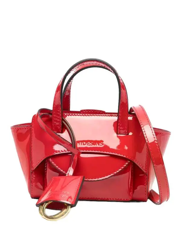 HIDESINS Debossed-logo Tote - Red