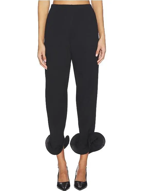 SID NEIGUM Wave Hem Pant - Black