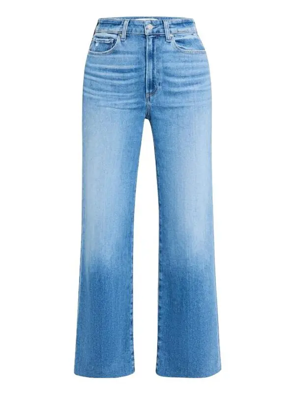 Paige Anessa Undone Hem Jeans - Big Sky