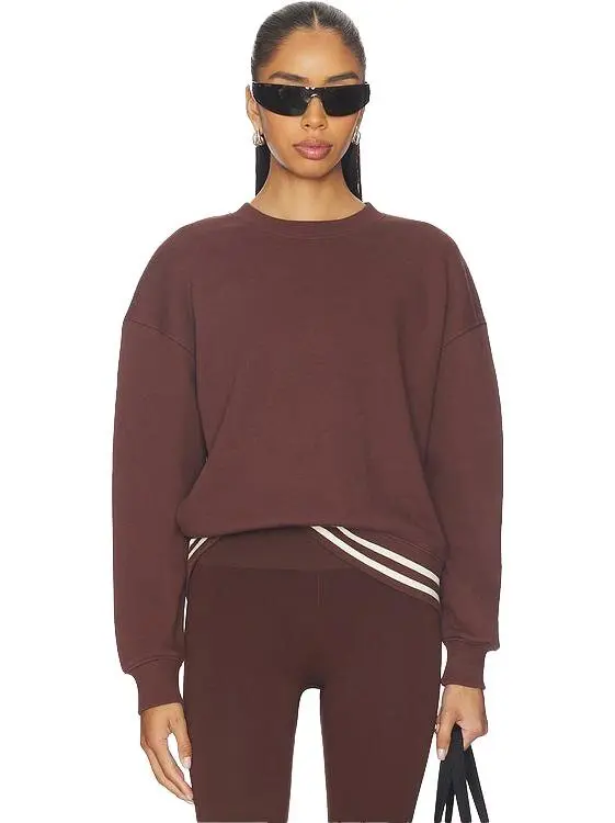 The Upside Toluca Lisel Crew Neck Sweater - Cocoa