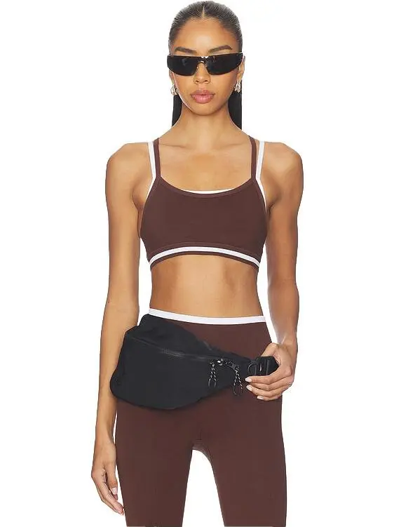 The Upside Form Seamless Anita Sports Bra - Cocoa