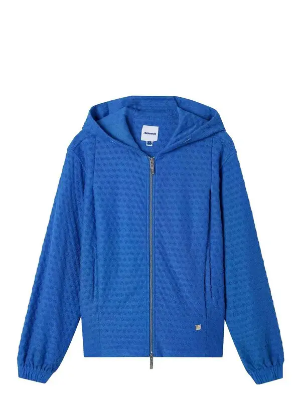 ADER ERROR Hooded Zip Jacket - Blue