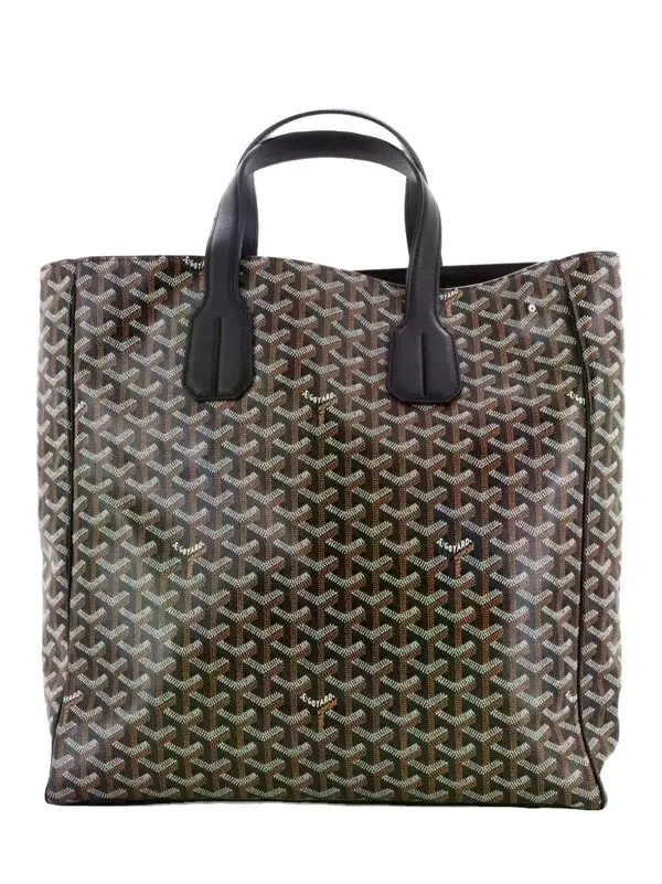Goyard Voltaire Iii Coated Canvas Tote Bag - Black