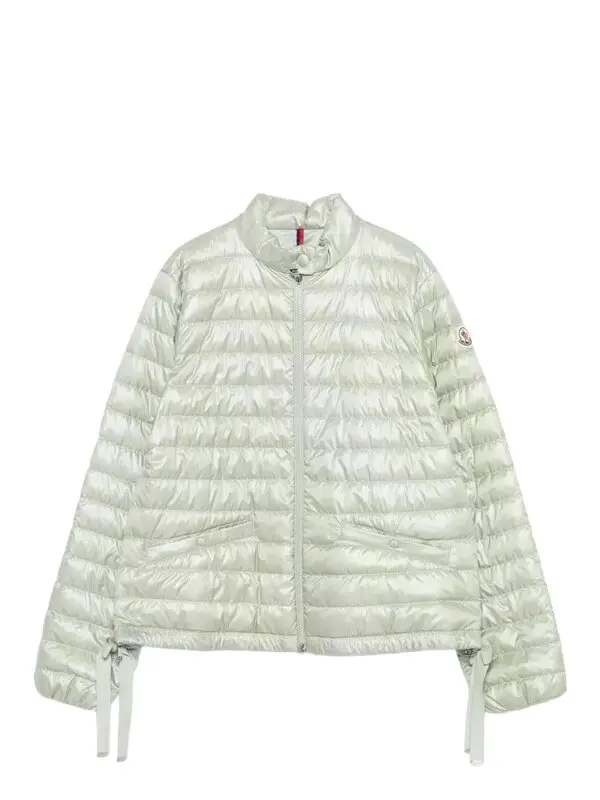 Moncler Azalee Tie-detailed Jacket - Neutrals