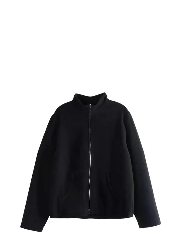 RIER Zip-up Sweatshirt - Black