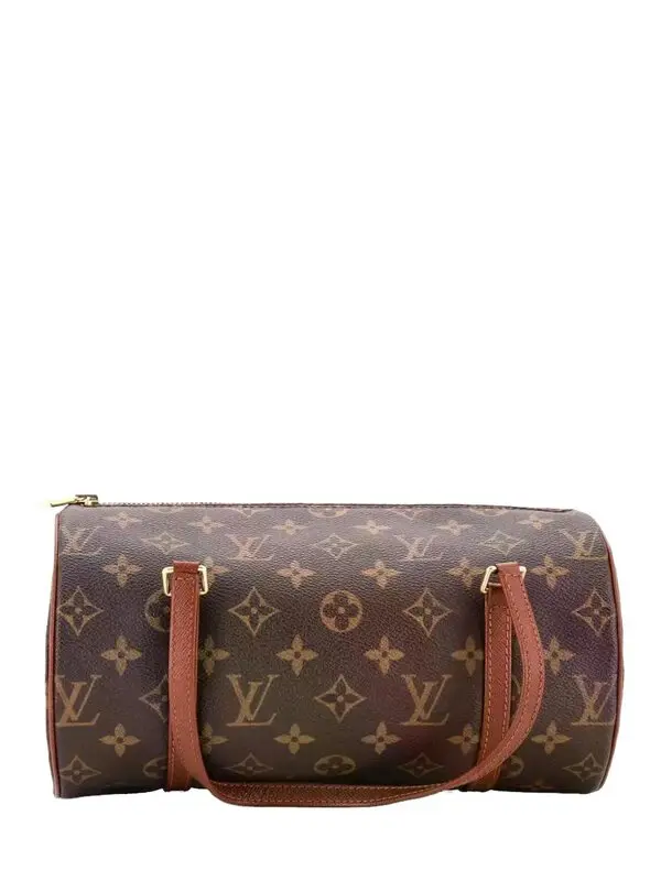 LOUIS VUITTON Papillon 26 Monogram Canvas Satchel - Brown