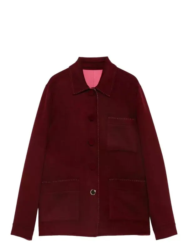 Gabriela Hearst Ulu Reversible Jacket - Red